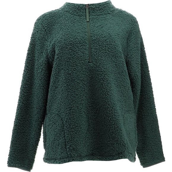 zuda | Jackets & Coats | Zuda Sherpa Halfzip Jacket Dark Cedar A553428 ...